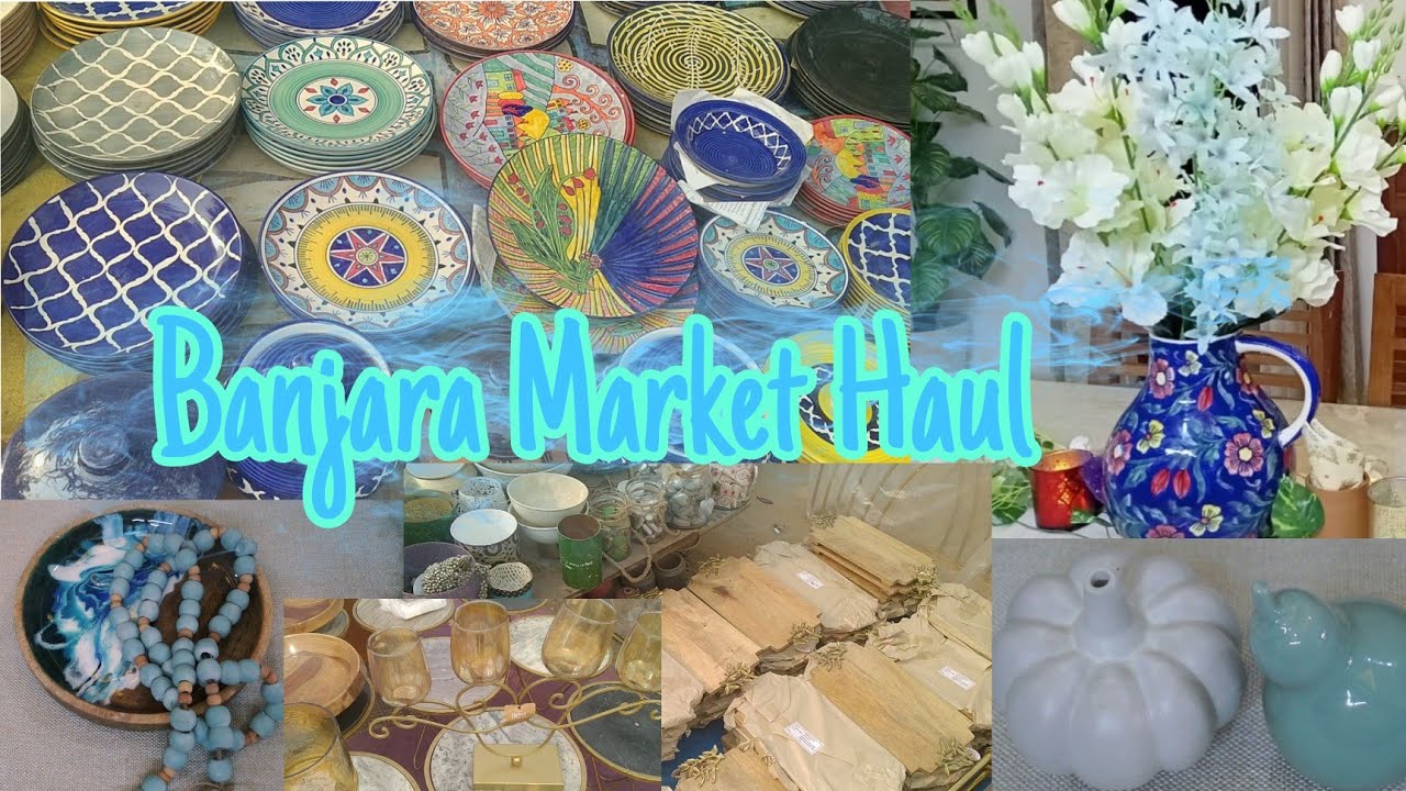 Banjara Market Haul | Beautiful Kitchen & Decor products | Cheapest ...