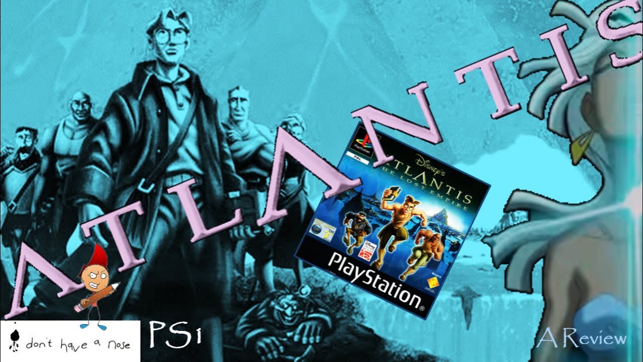 DISNEY'S ATLANTIS: THE LOST EMPIRE, PS1: i don't have a nose review ...