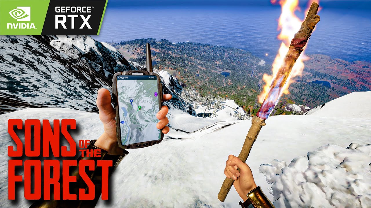 Sons Of The Forest Gameplay Part 28 | Realistic Graphics | RTX 3060 ...