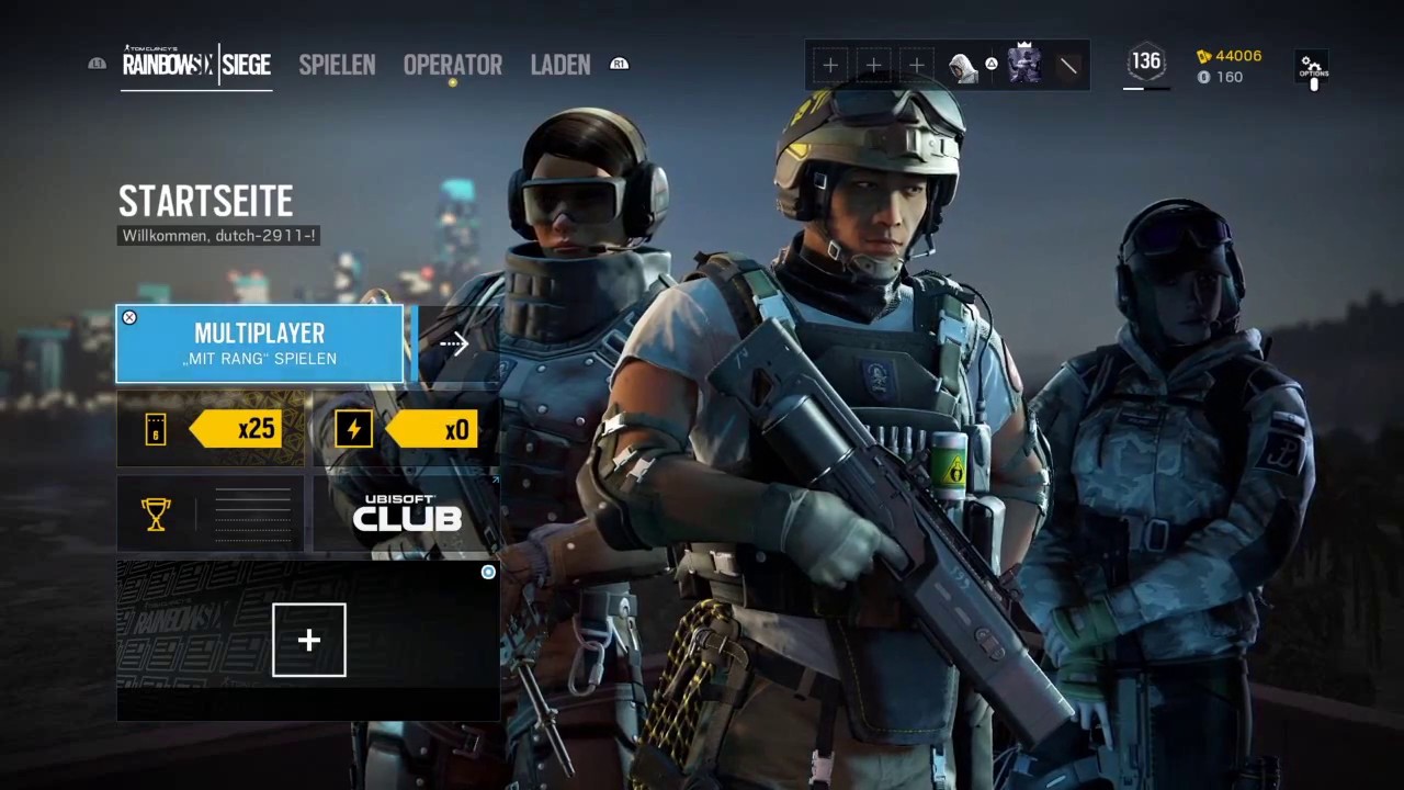 RAINBOW SIX SIEGE #1 - Mein erstes Video!!! - YouTube