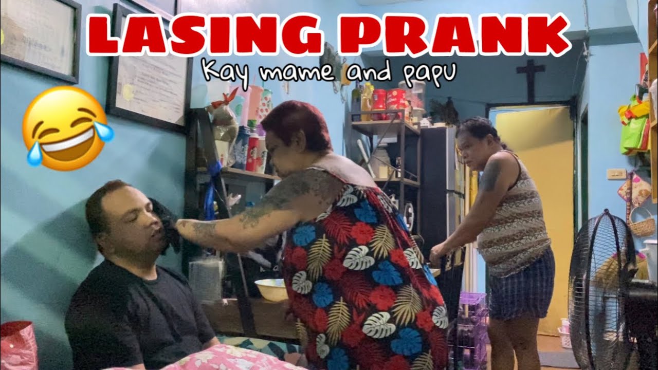 LASING PRANK KAY MAME AND PAPU (galit na galit sila) - YouTube