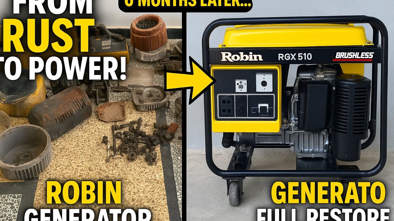 A scrap generator that I completely repaired subscribe #ScrapGenerator ...