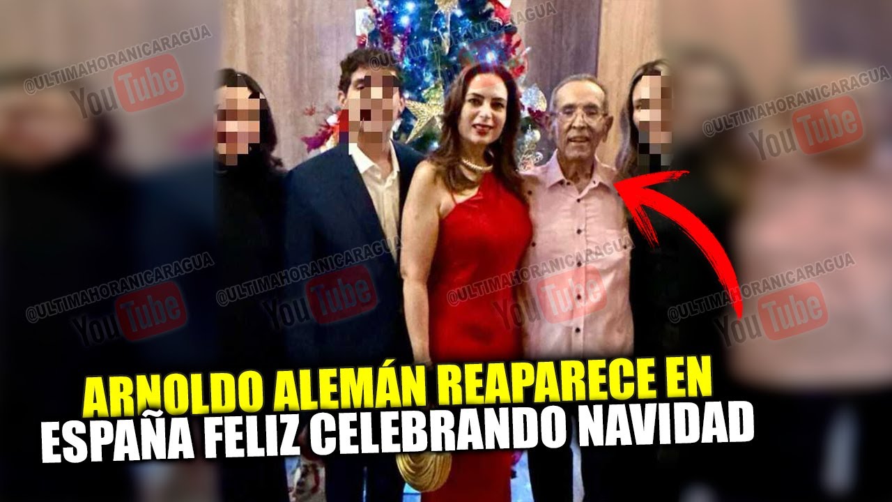 😱La rata humana de ARNOLDO ALEMÁN aparece demacrado y muy feliz en ...