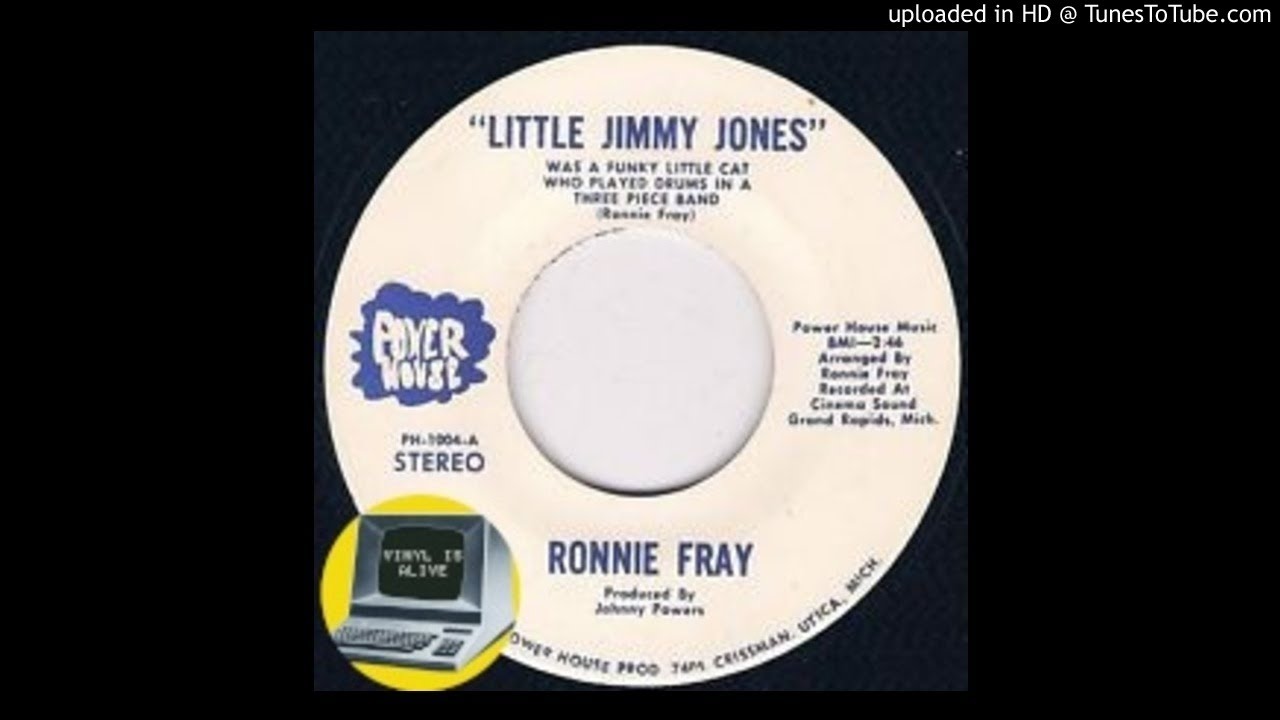 Ronnie Fray - Little Jimmy Jones - YouTube