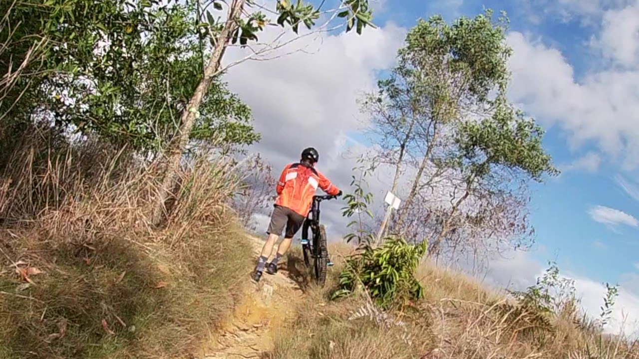 Mountain biking liang Brunei - YouTube