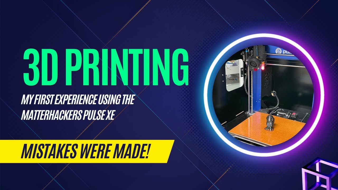 Getting started with Matterhackers Pulse XE 3D printer - YouTube