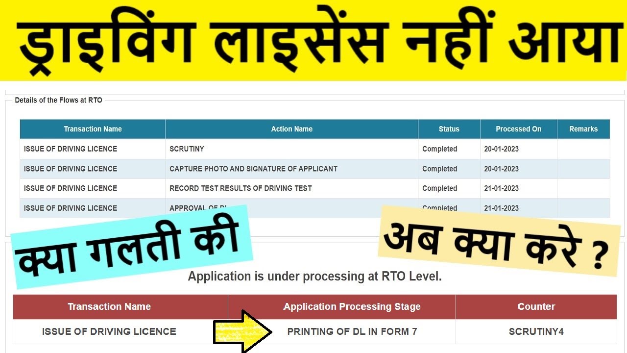 Printing Of Dl In Form 7 Dl Dispatch By Post Pending Dl Not Printing Of Dl In Form 7 Dl Dispatch By Post Pending Dl Not