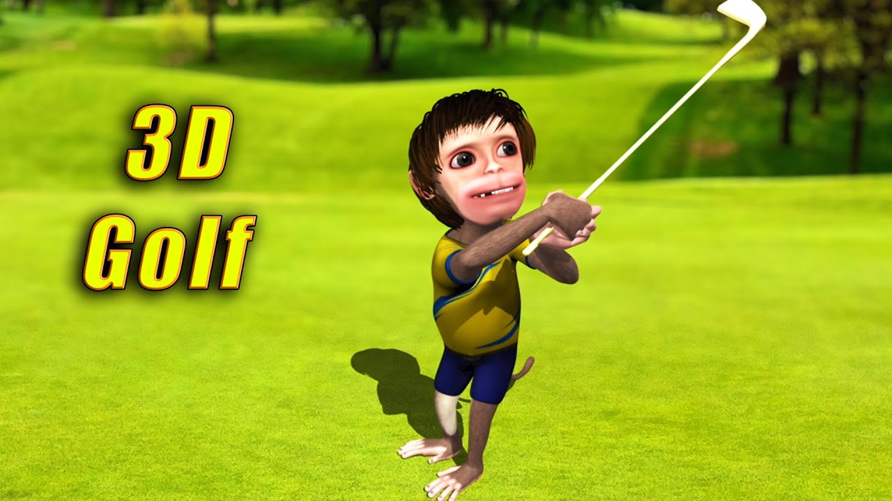 Golf 3D l 3D Video without Glasses l 3D Animation Video l Sports Video l Astute Media Vision ...