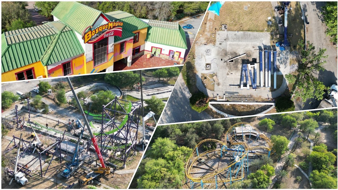 Desmantelan Bosque Mágico y Zombie Ride en Monterrey 😭😭 | 4K - YouTube