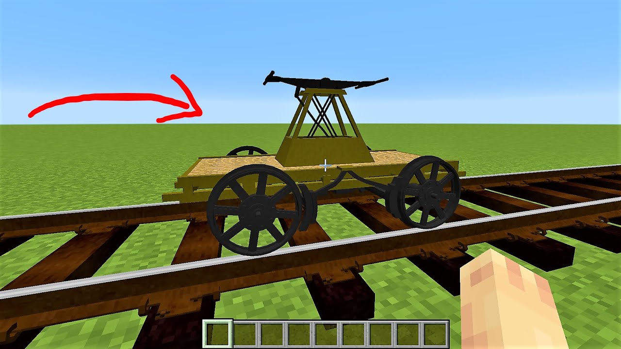 new realistic minecart - YouTube