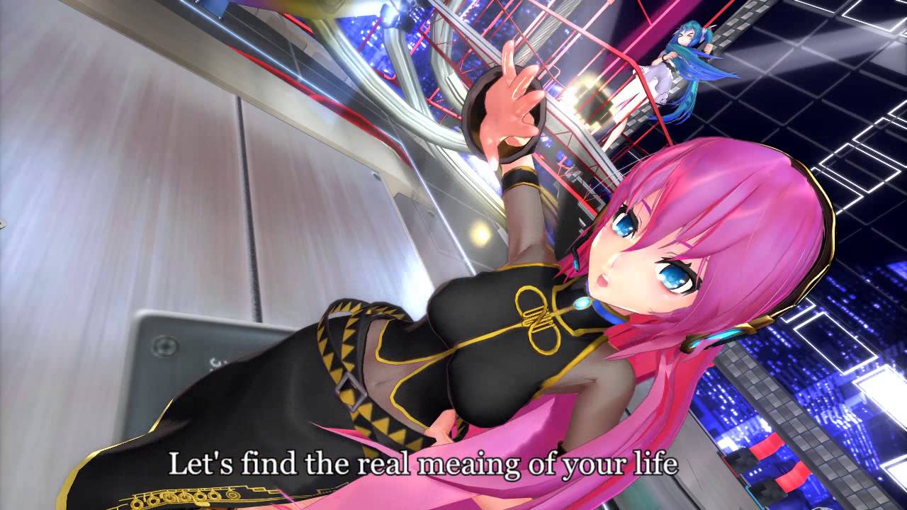 Luka☆Luka Night Fever(feb) 【MMD】Tda Default Luka Megurine - YouTube