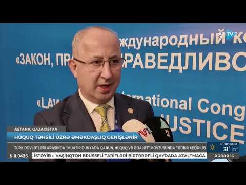 Türk dövlətləri arasında “Müasir dünyada qanun, hüquq və ədalət” mövzusunda tədbir keçirildi