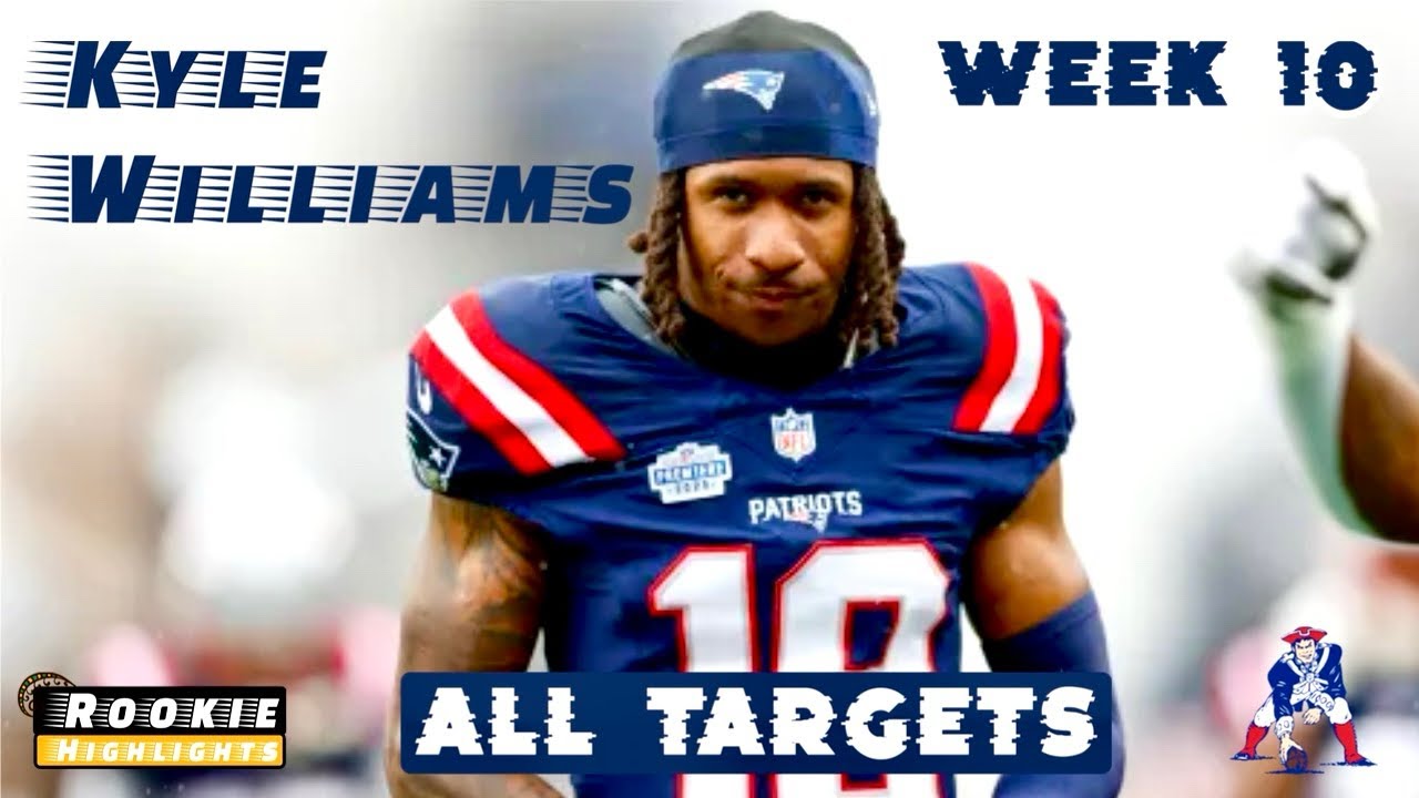 Kyle Williams WEEK 10 Highlights 🫖 ALL TARGETS & TOUCHES | Kyle ...