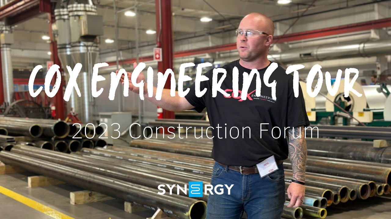 Cox Engineering Tour | Synergy | 2023 Construction Forum - YouTube