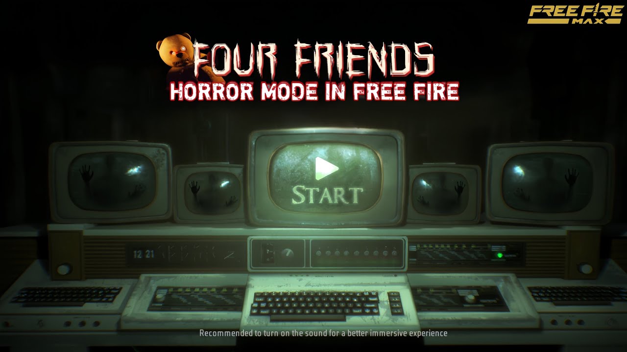 Horror Game In Free Fire 😨 || Four Friends Crafland map - YouTube