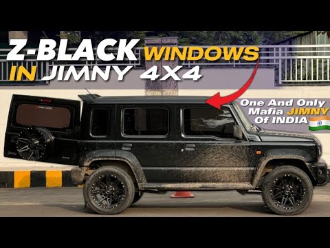 Finally ️JET BLACK WINDOW अब INDIA में LEGAL 🇮🇳 INSTALLING BLACK TINT ...