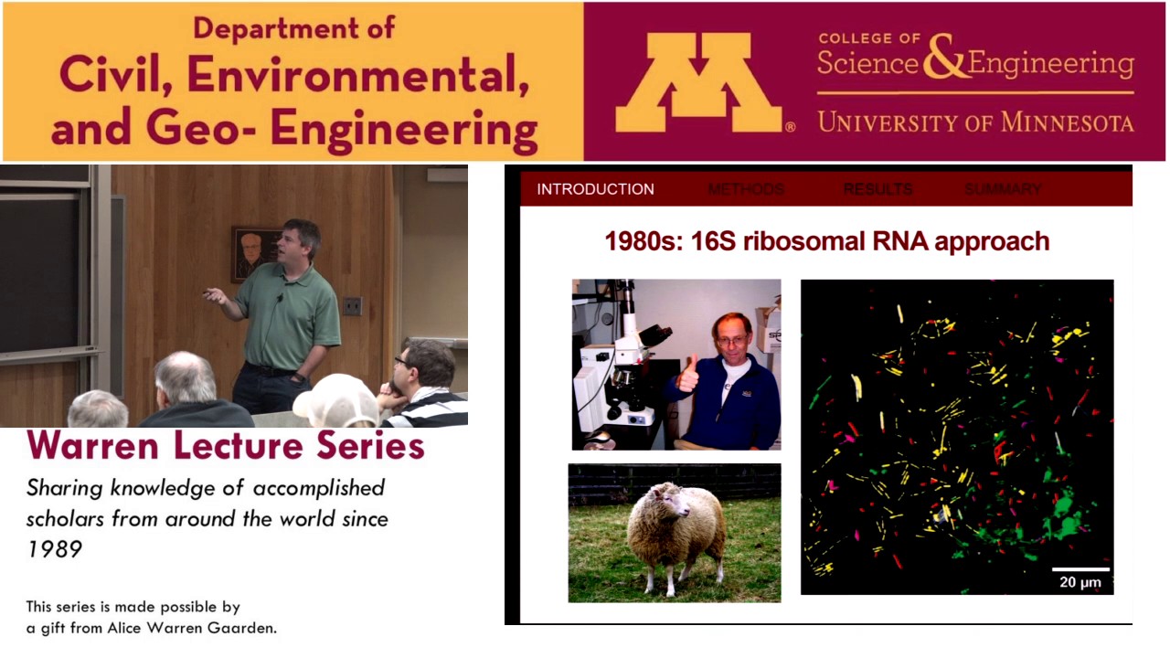 Warren Lecture Series, Dec 02 2016, Timothy LaPara, University of Minnesota - YouTube