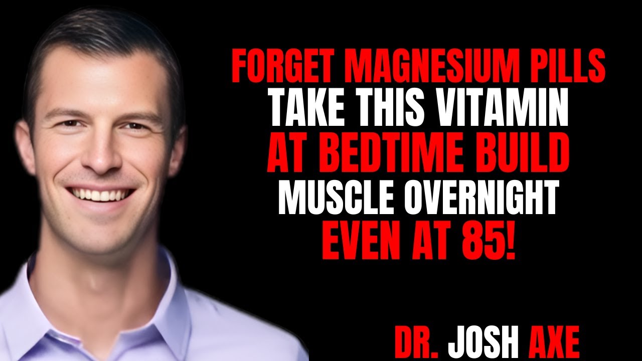 Forget Magnesium Supplements! Take These 2 Vitamins at Night to Rebuild ...