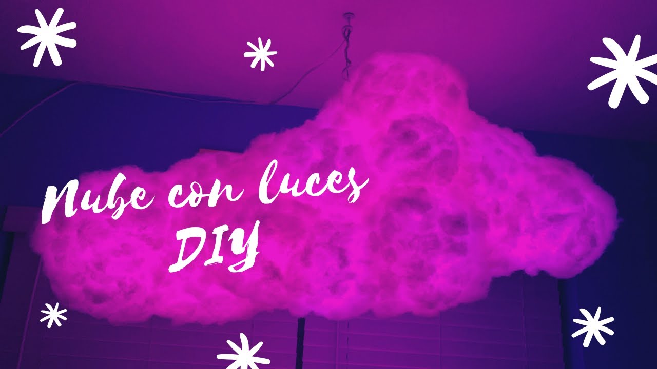 Nube con luces LED y Google Home | DIY | TRUQUITOS DE VANE - YouTube