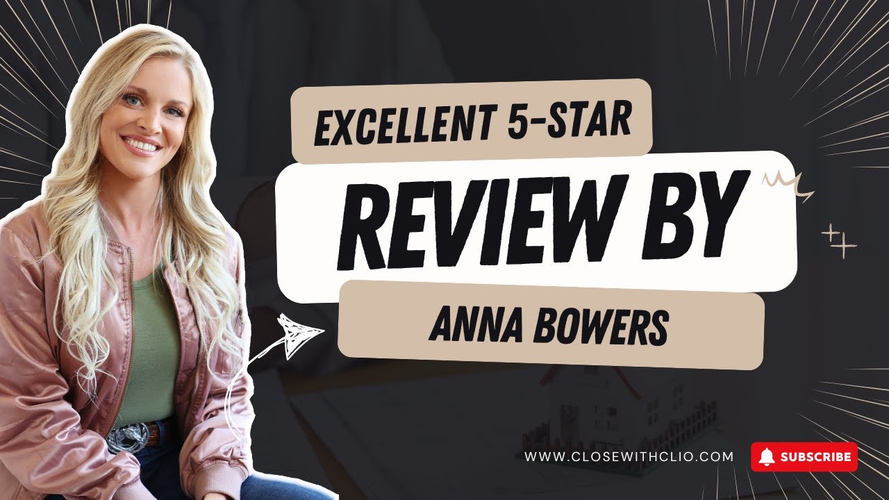 Clio Carroll Excellent 5-Star Review by Anna Bowers - YouTube