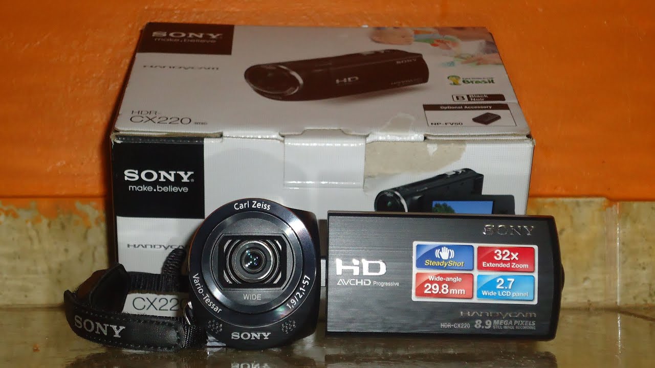 Filmadora Sony HDR-CX220 (Vídeo Teste) - YouTube