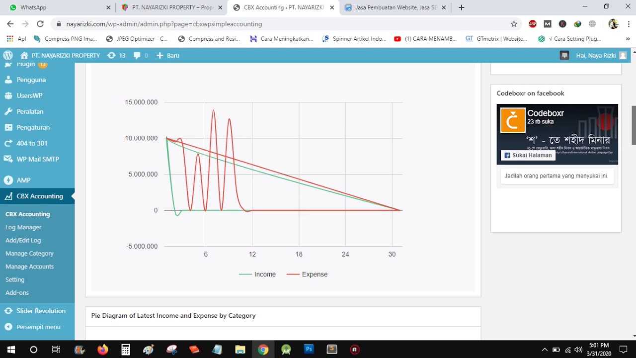 Cara Menggunakan & Setting Plugin CBX Accounting Wordpress Untuk ...