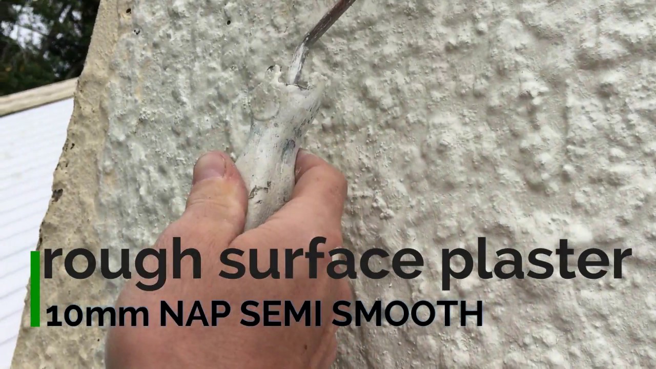 Two Fussy Blokes Semi Smooth Microfibre Roller on Rough Surface Plaster ...