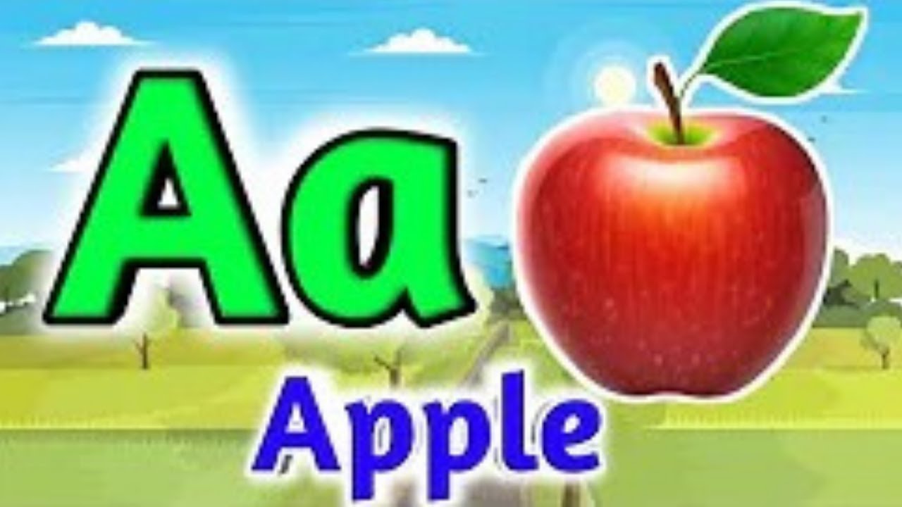 A for apple B for bat |Phonics sound |abcd learning | alphabet learn ...