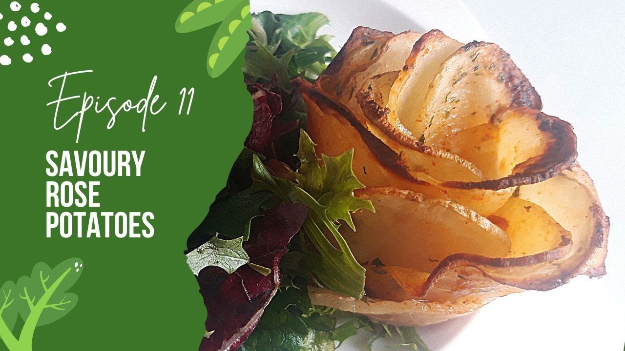 First Attempt making Crispy & Spiced Savoury ROSE Potatoes - YouTube