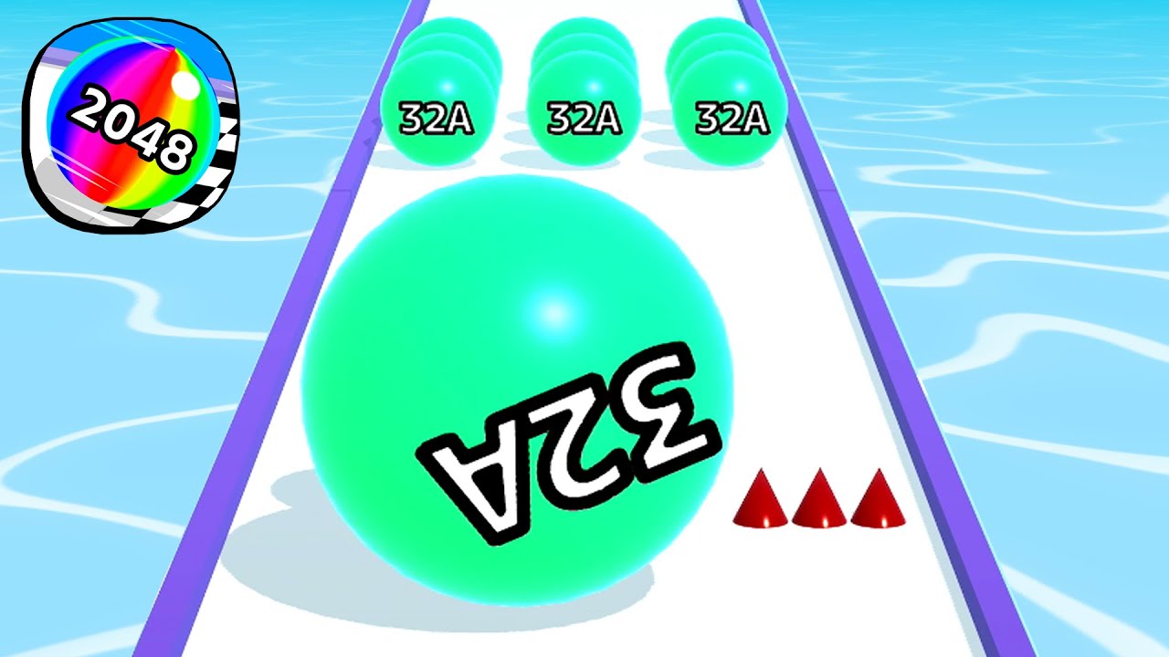 Ball Run 2048 - All Levels Gameplay Android, iOS ( Levels 3770 ) - YouTube