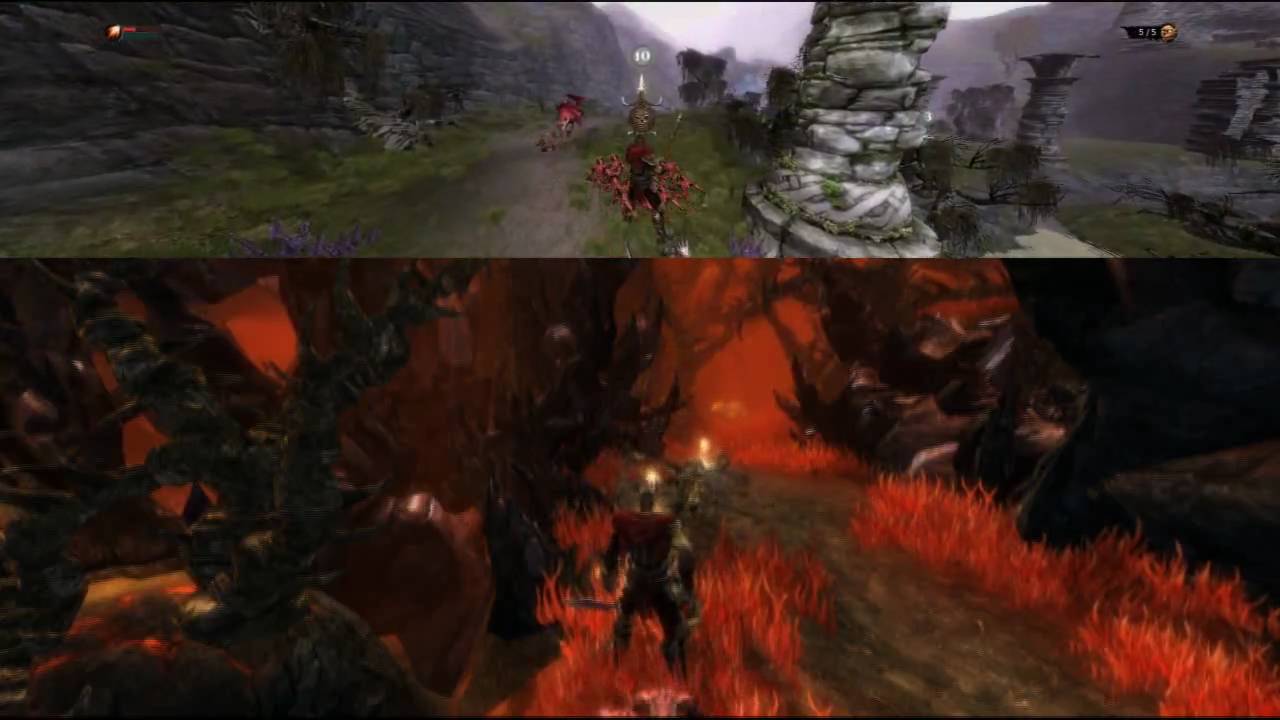 Overlord: Raising Hell - Eyefinity Gameplay - YouTube