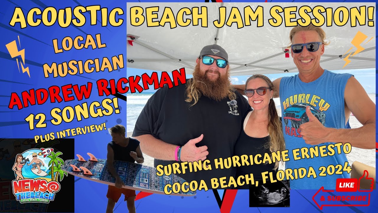 Acoustic Beach Jam Session with Andrew Rickman! 12 Songs Plus Interview ...