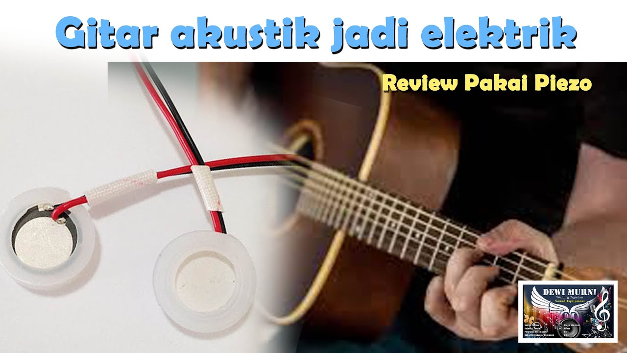 Spul Gitar ganti Piezo - YouTube