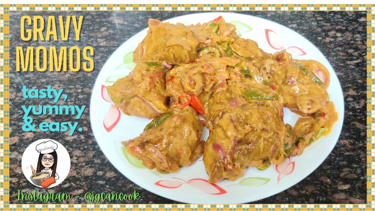 Gravy Momos Recipe | How to make Gravy Momos | Creamy Momos Recipe ...