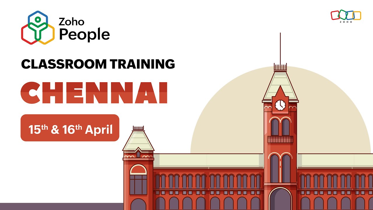 Zoho People Advanced Classroom Training - Chennai - YouTube