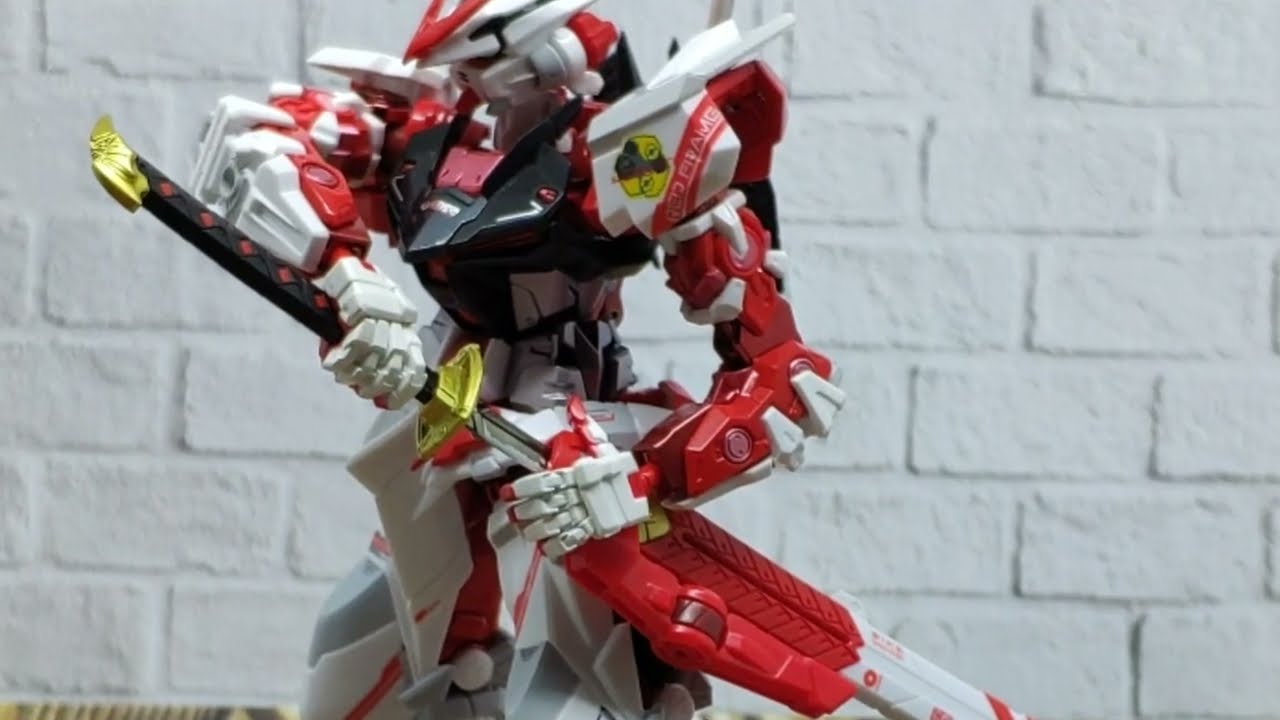 How to pose Metal Build Astray Red Frame properly - YouTube