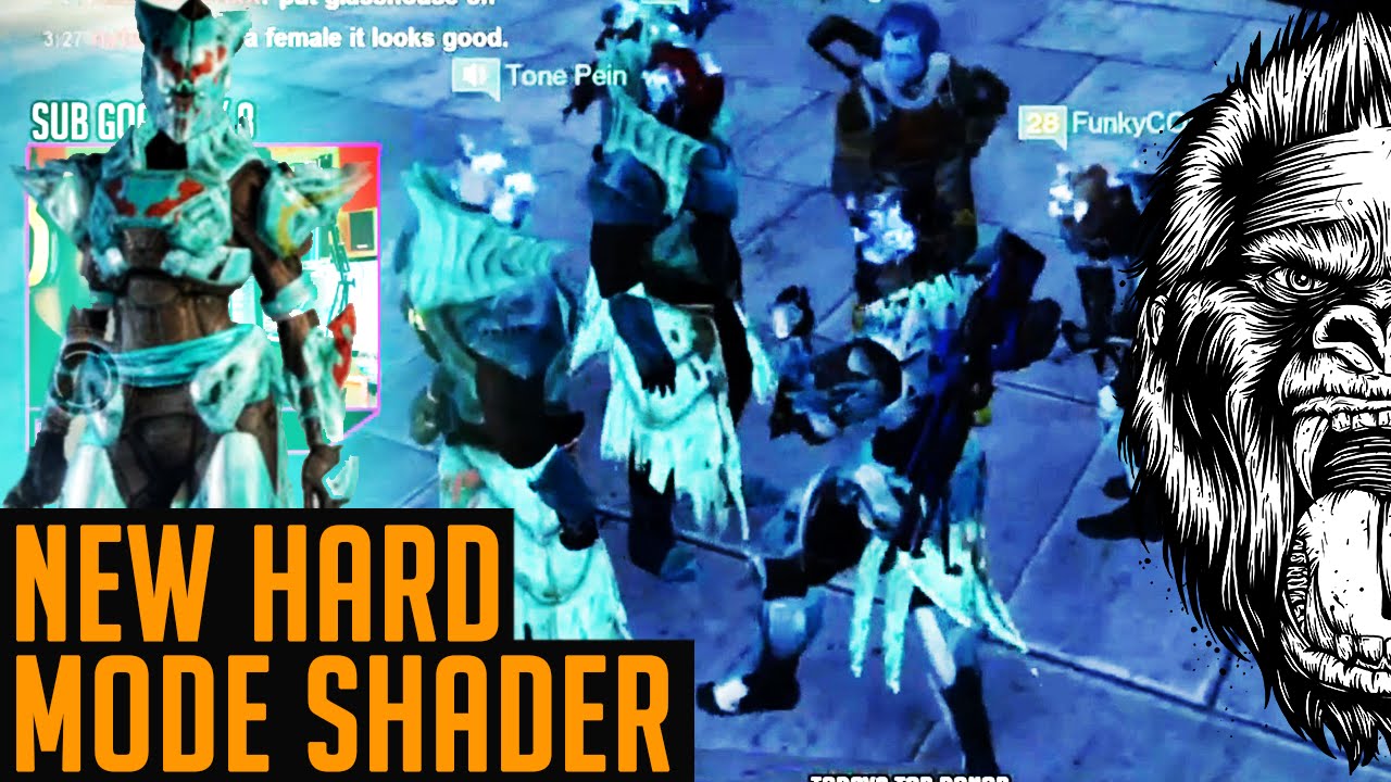 Destiny Hard Mode Crota New Shader | Hard Mode Only Shader (Glowhoo ...