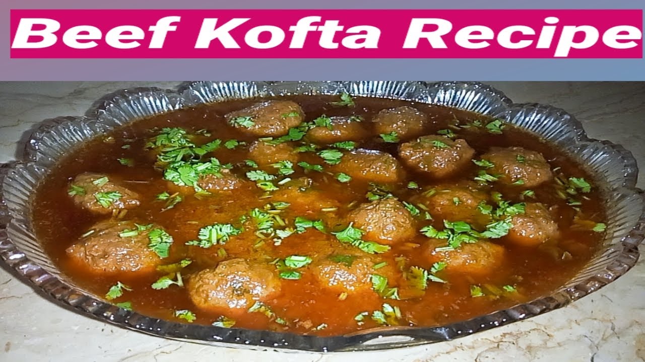 Kofta recipe (Meat balls/kofty) Quick and eassy - YouTube