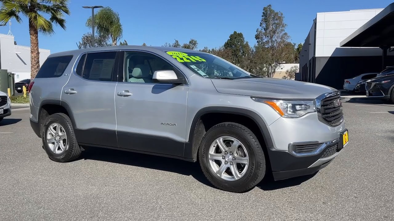 2018 GMC Acadia Riverside, Temecula, Loma Linda, Orange County, Corona ...