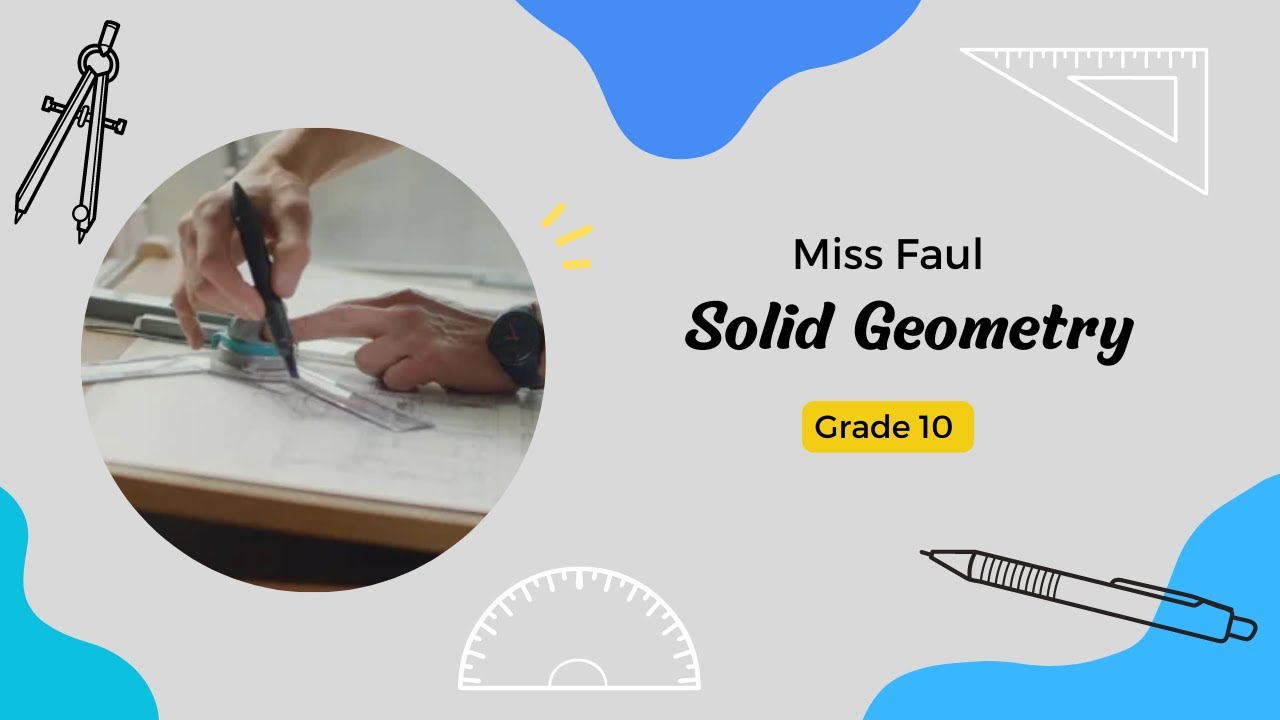Gr 10 Solid geometry pentagon - YouTube