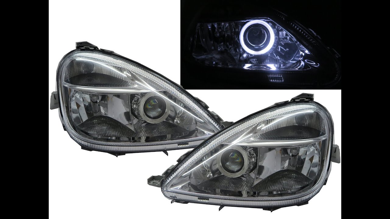 A-CLASS W168 1997-2004 Hatchback 5D CCFL Projector Headlight Headlamp ...