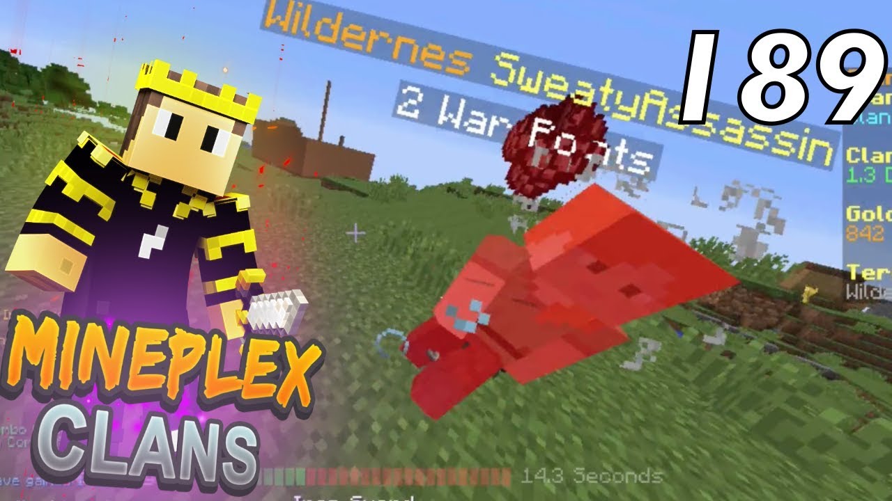 GROWING CLAN! (Minecraft Mineplex Clans #189) - YouTube