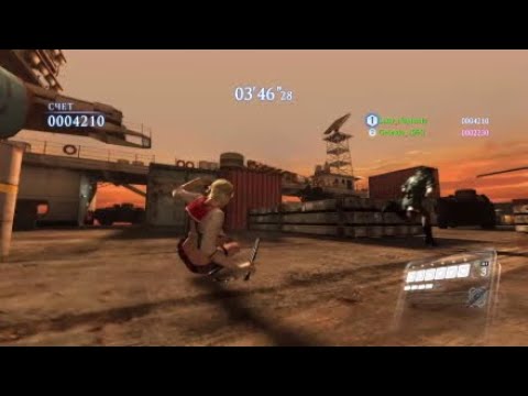 RESIDENT EVIL 6 WWE Sherry Bikini VS Helena stupid cow