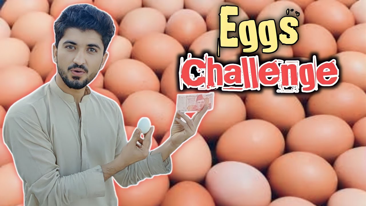 Raw eggs challenge 😃 | Day 20 - YouTube