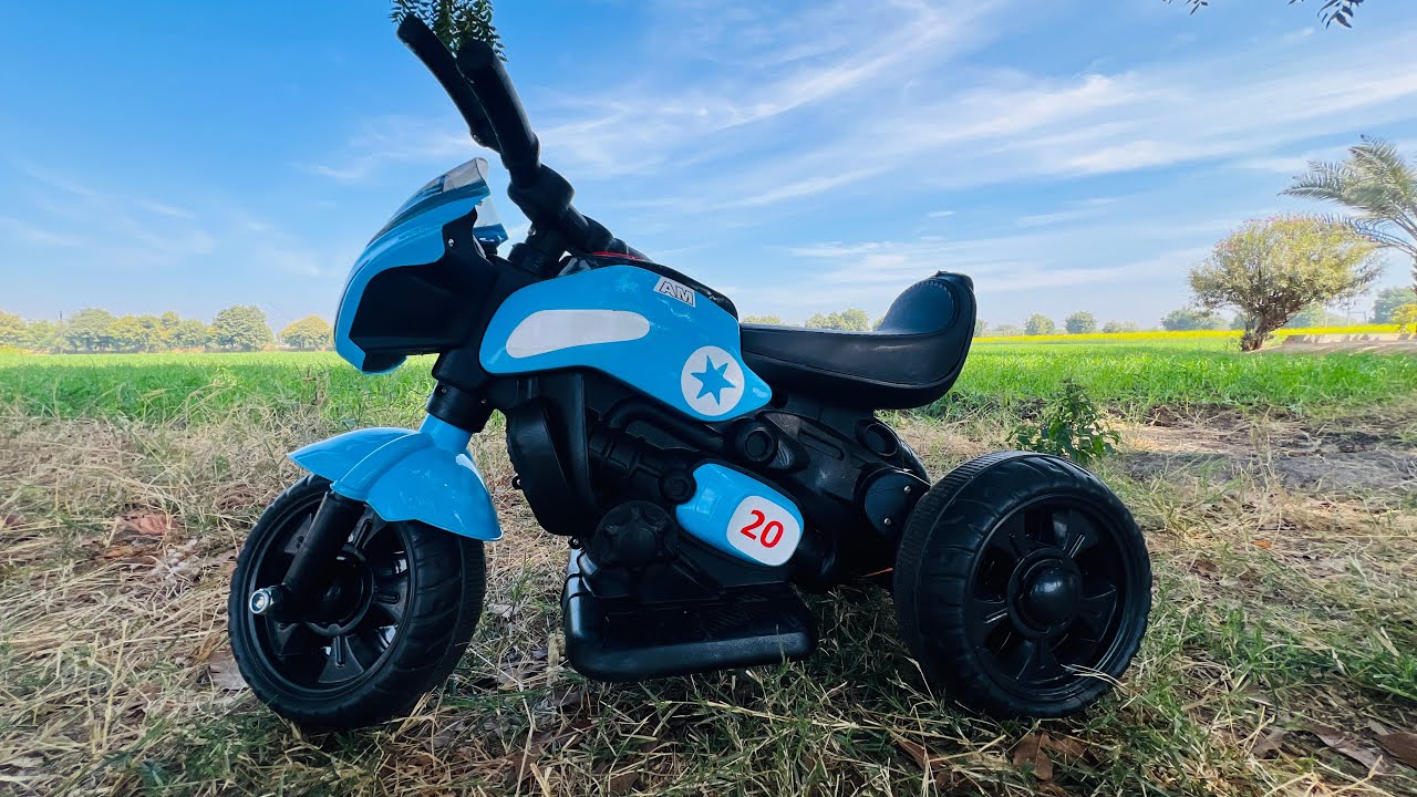 Ninja Ev Bike Unboxing & Testing | battery operated musical toy - YouTube