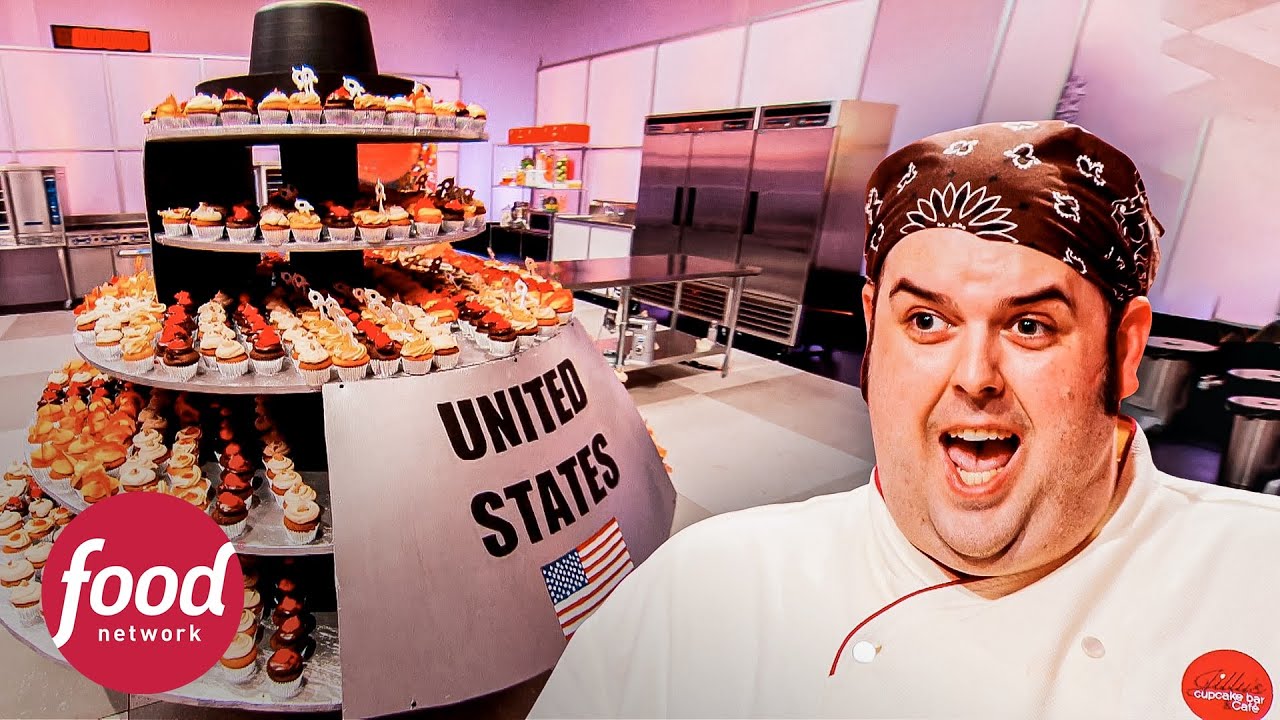 ¡Él podría conquistar el espacio con estos mil cupcakes! | Cupcake Wars ...