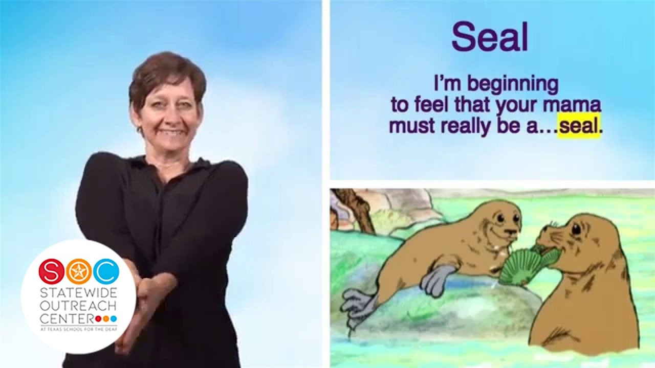 ASL Storytelling - Is Your Mama a Llama? ASL Vocabulary - YouTube