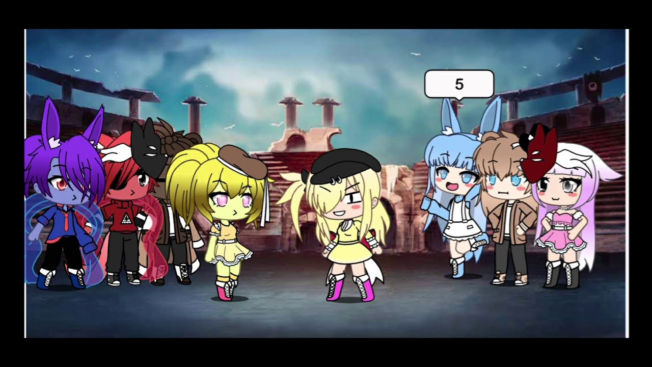 Fnaf 1 vs Fnaf 2 Battle || gacha life || Bonnie || foxy || chica ...