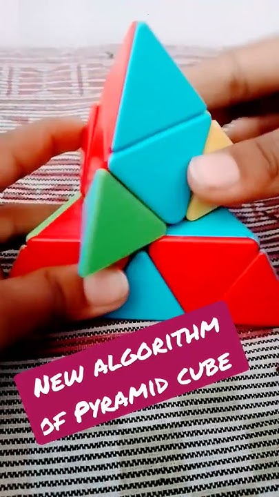new algorithm of pyramix cube - YouTube