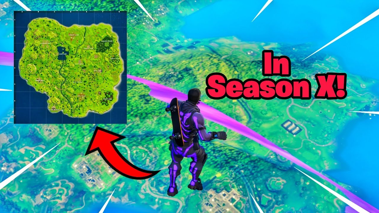 Visit SEASON 1 MAP AGAIN in season X... - YouTube